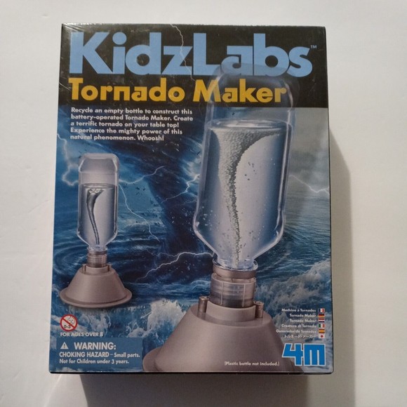 4M Kidzlabs | Games | 4m Kidzlabs Tornado Maker Science Kit Diy Weather ...